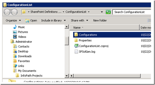 MOSS | Using WSPBuilder for Creating a List Instance | .Net Goodies